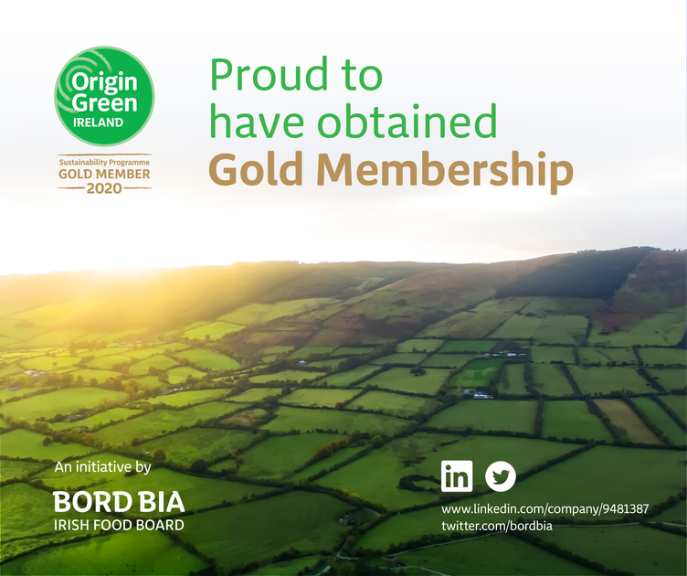 Origin Green Gold Membership Award – Lir Chocolates