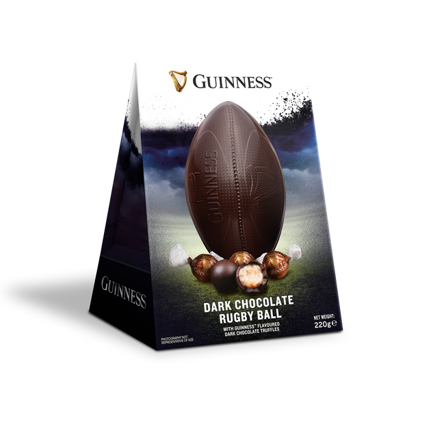 Guinness Chocolate Rugby Ball Easter Egg – Lir Chocolates